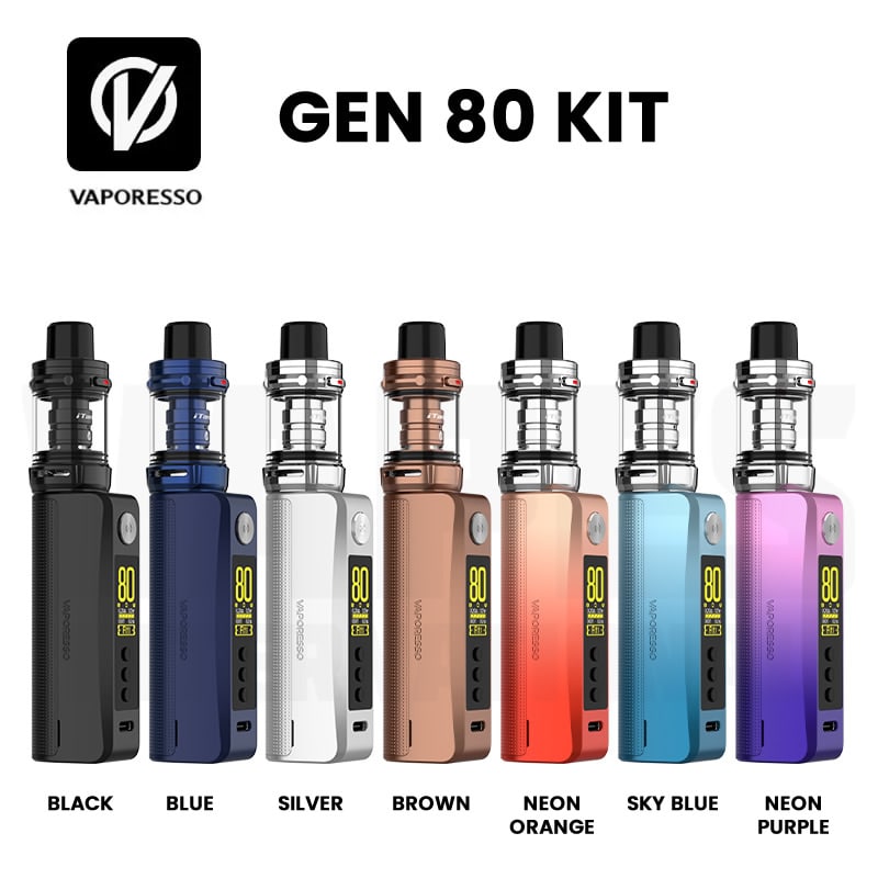 Vaporesso GEN 80 Kit (80W, 5 ml) | Komplett Startkit